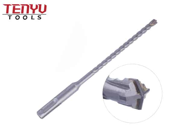 Carbide Cross Head Tip U Flute SDS Plus Rotary Hammer Drill Bit for ...