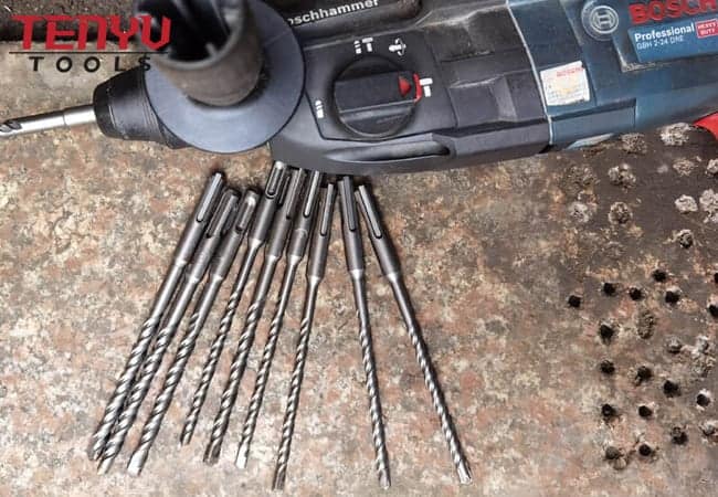 SDS Hammer Drill Bits | Cross Head SDS Plus Hammer Drill Bit